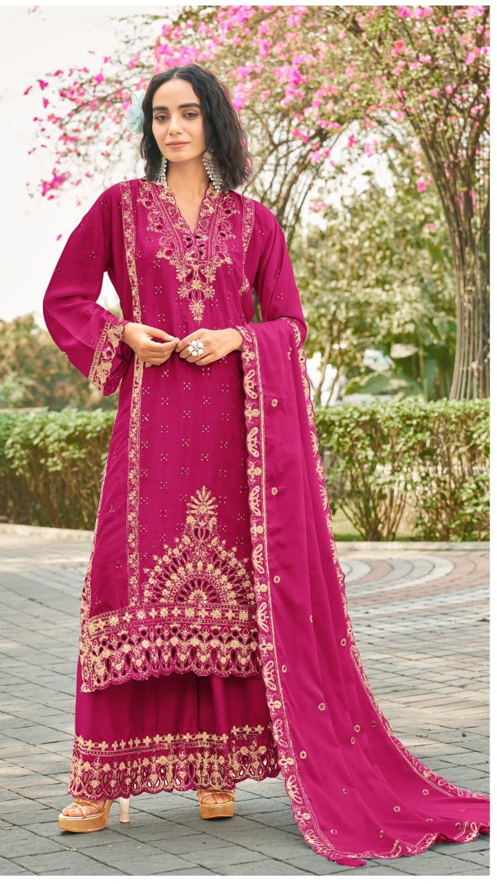 Khas 4422 C And D Embroidered Ready Made Pakistani Suits