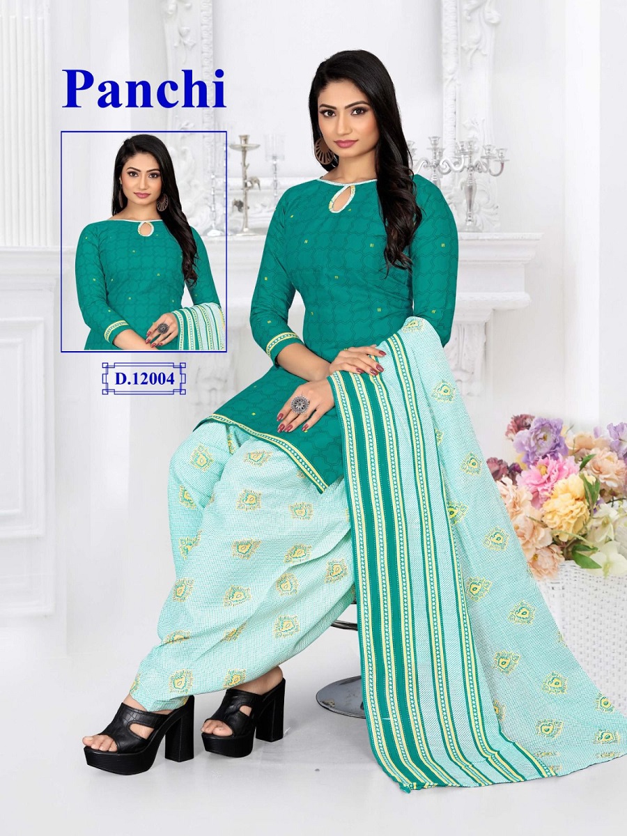 Kanika Panchi 12 Cotton Ready Made Patiyala Dress Collection