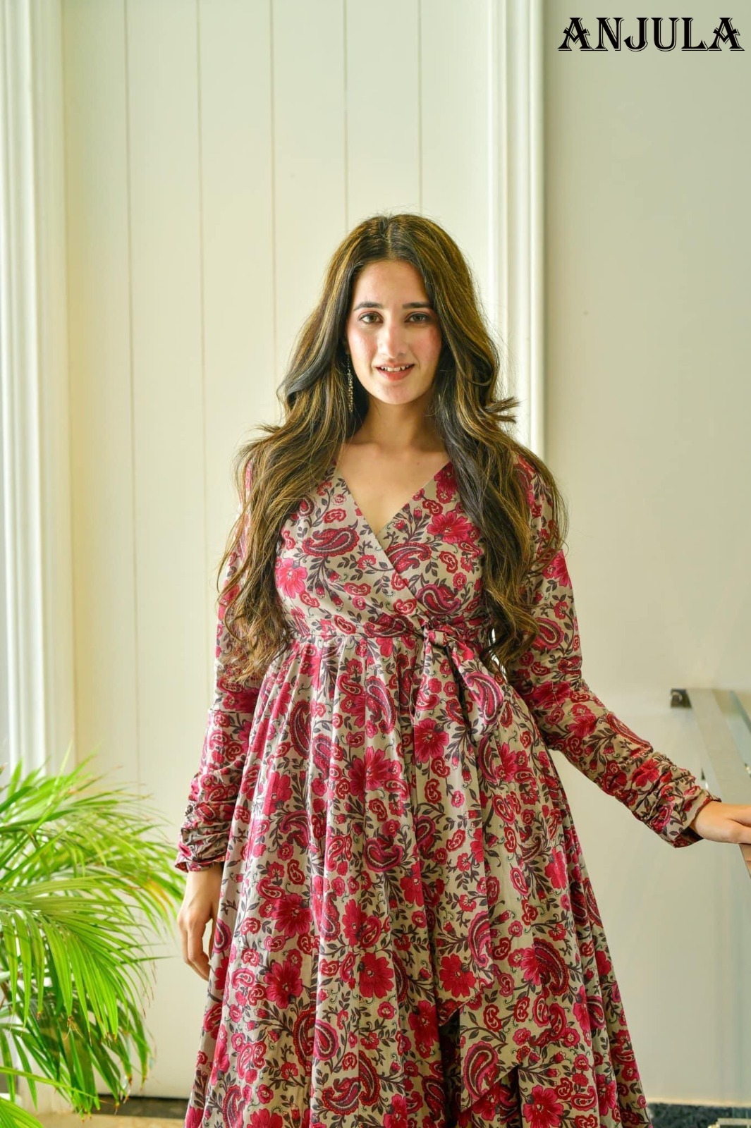Anjula Vol 2 Printed Plus Size Heavy Collection Long Kurtis