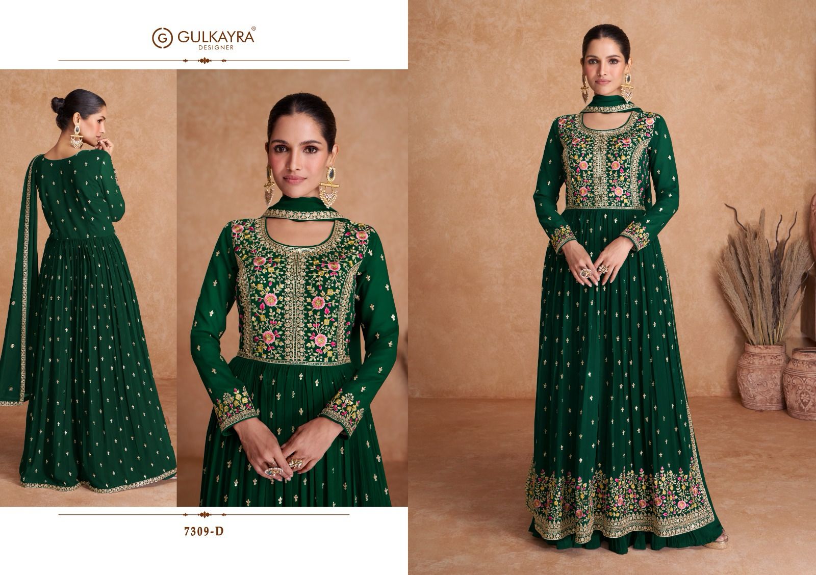 Gulkayra Saawan Wedding Embroidery Salwar Kameez Collection
