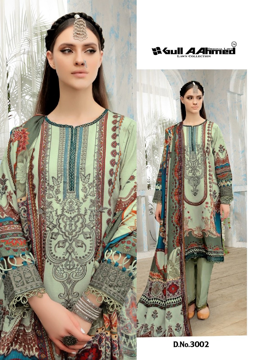 Gull A Ahmed Minhal Vol 3 Karachi Cotton Dress Material Collection