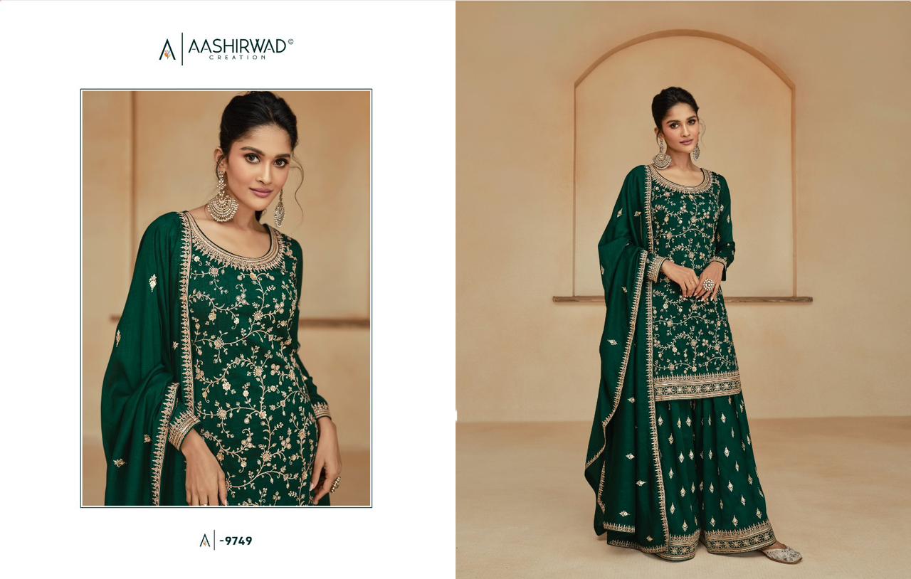 Aashirwad Gulkand Himani Designer ReadyMade Salwar Suits Collection