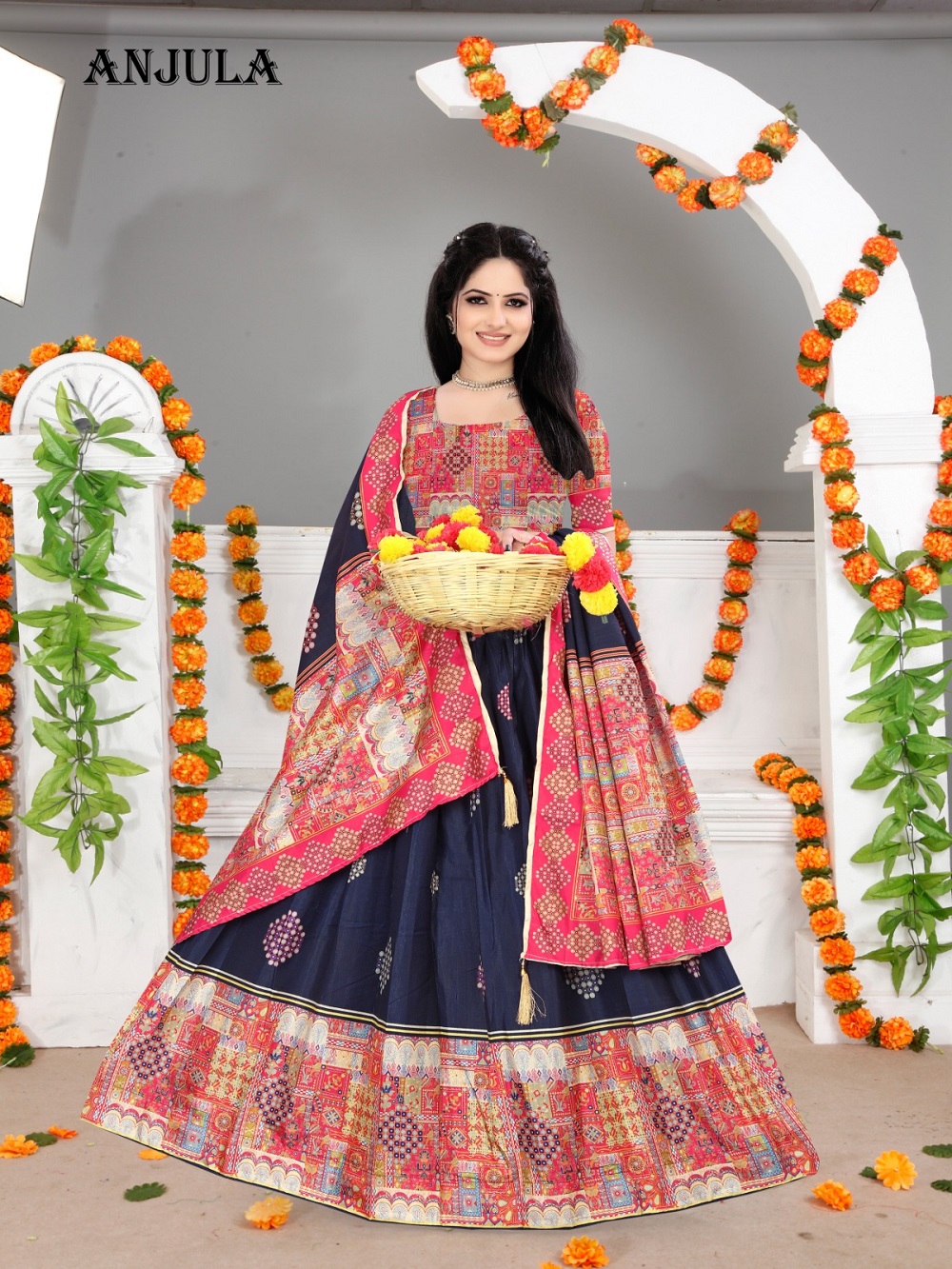Anjula Vol 3 Navratri New Designer Lehenga Choli Collection