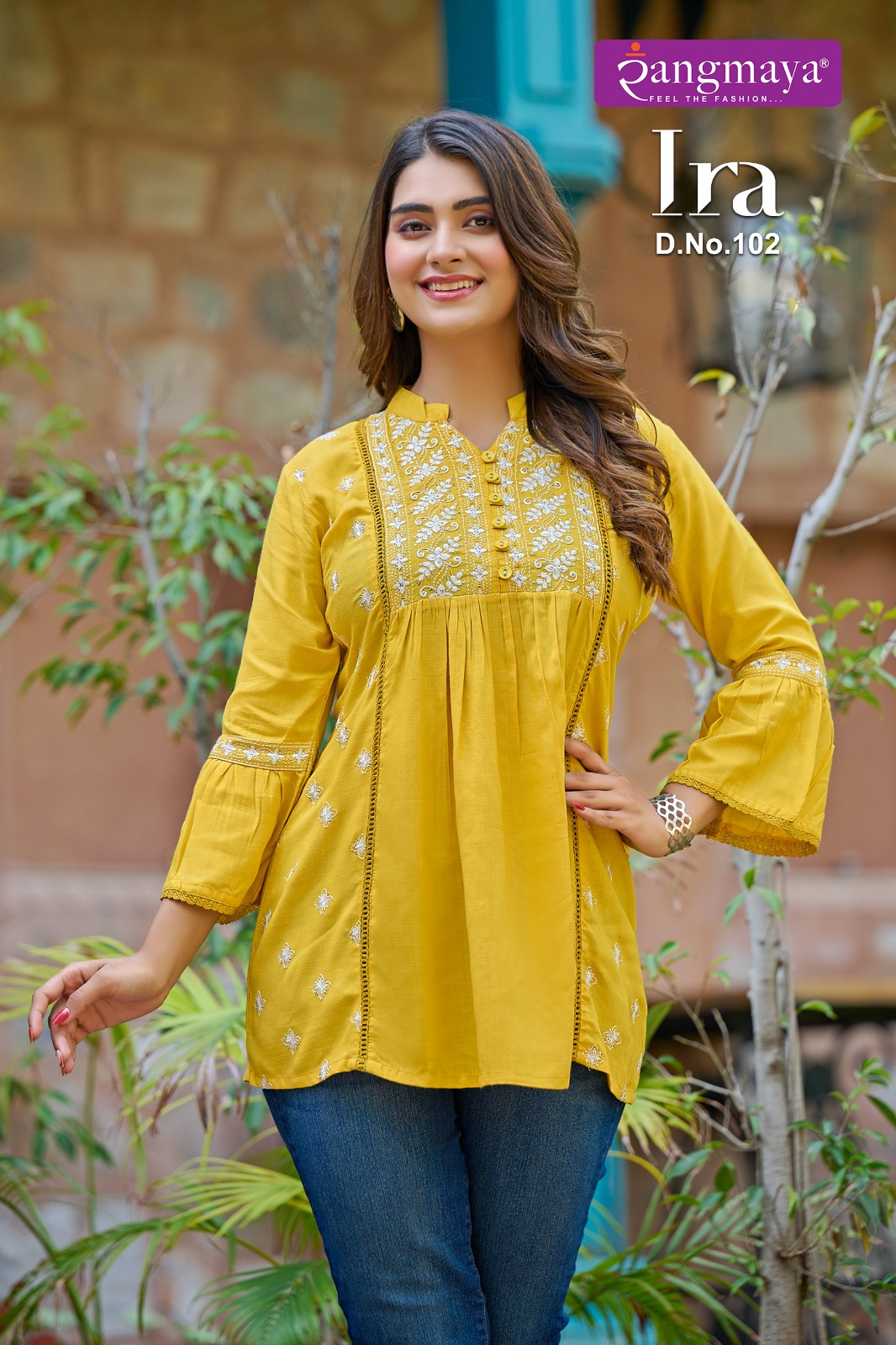 Rangmaya Ira Stylish Short Top Western Collection