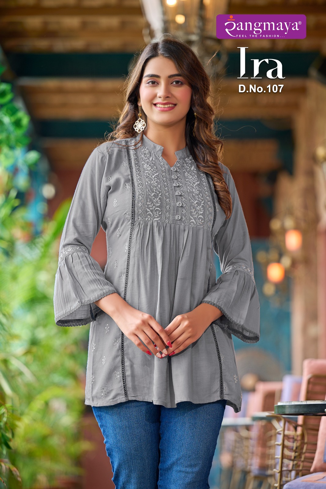 Rangmaya Ira Stylish Short Top Western Collection