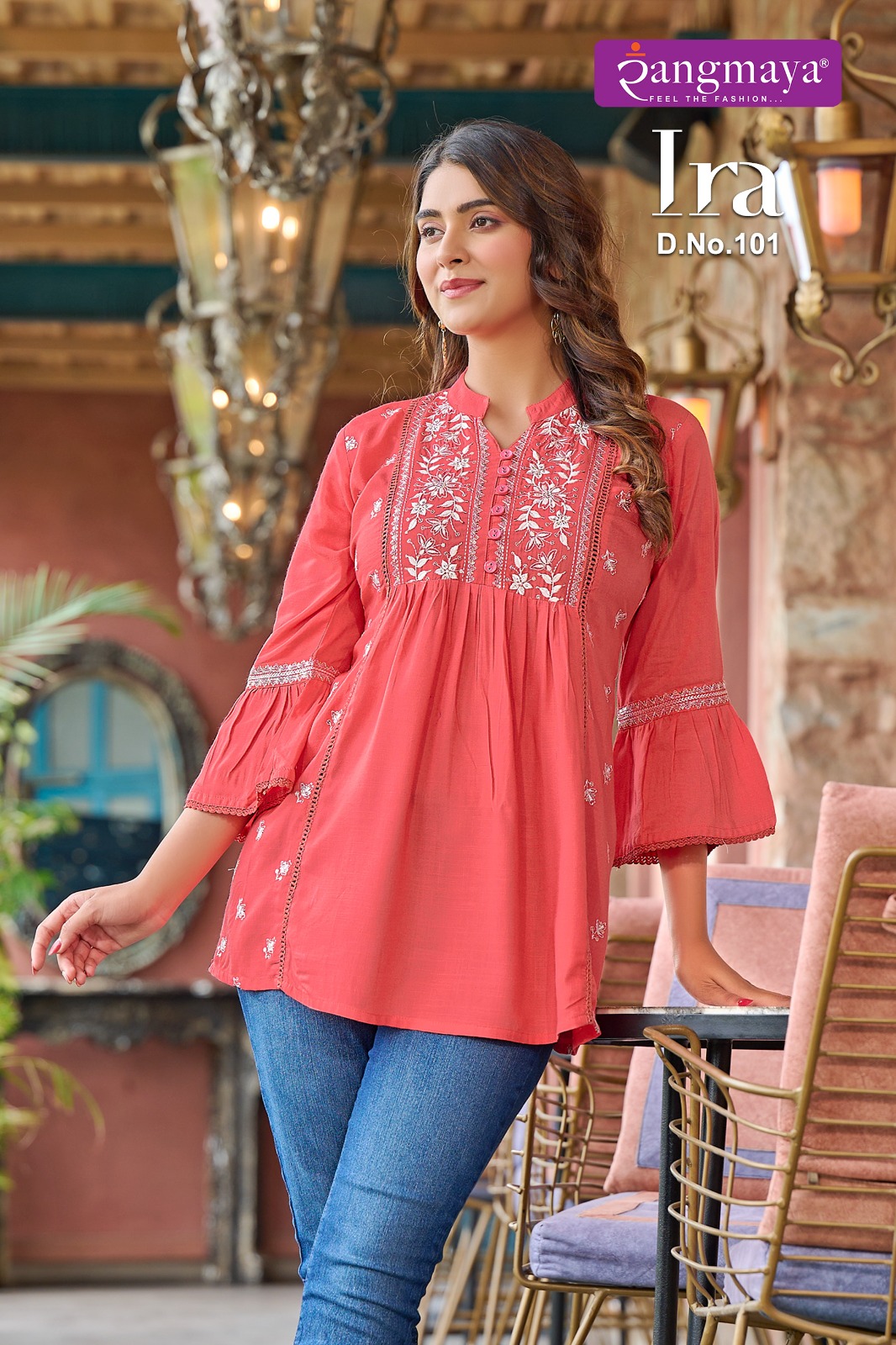 Rangmaya Ira Stylish Short Top Western Collection