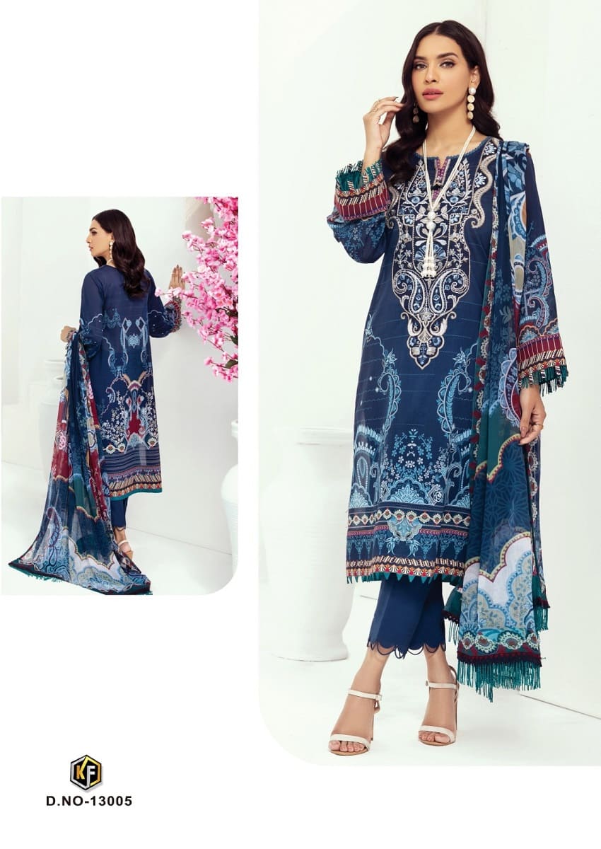 Keval Noorjaan Vol 13 Printed Cotton Pakistani Salwar Suit Collection