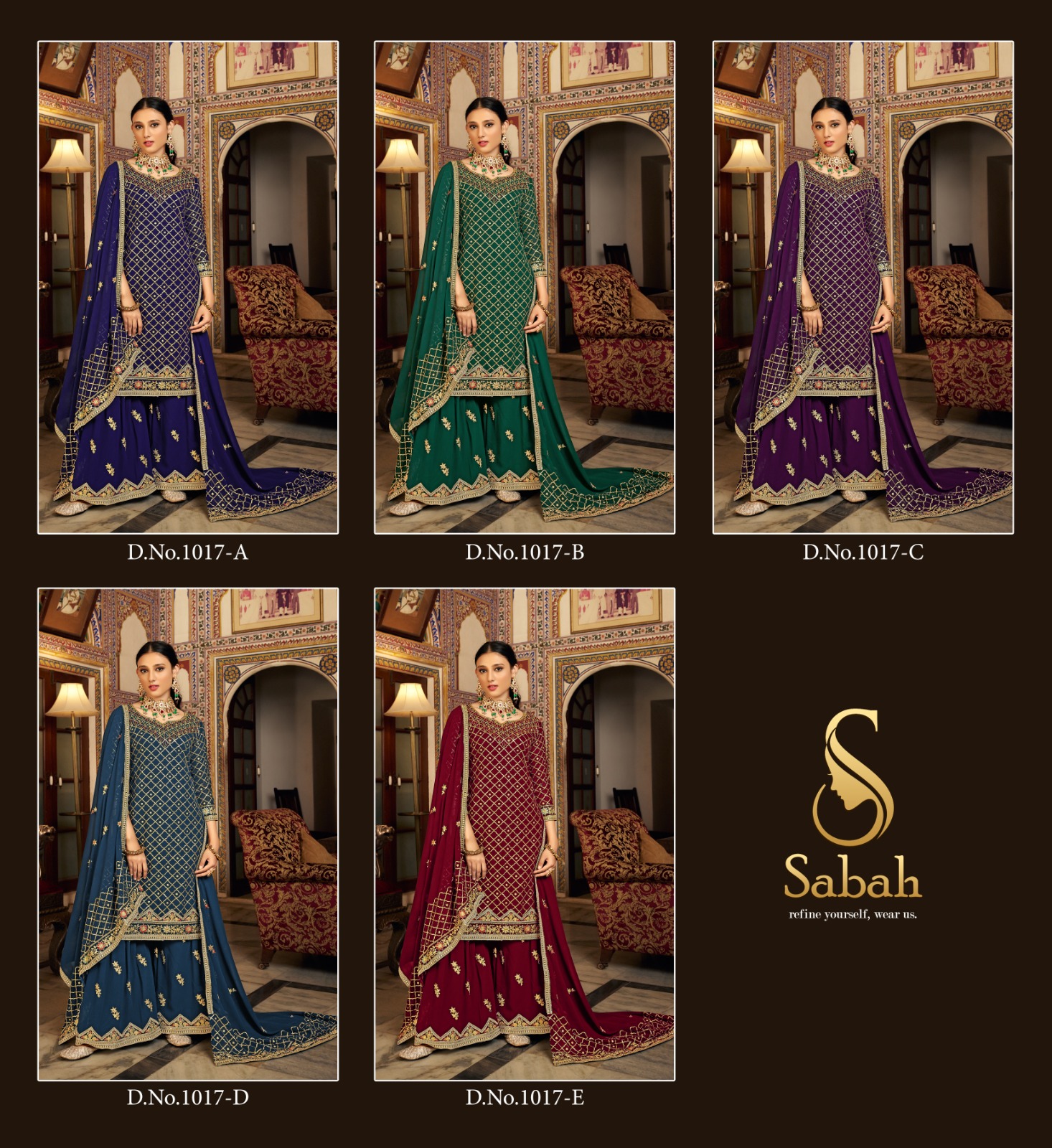 Sabah Zeel Heavy Ebroidery Work Salwar Suit Collection