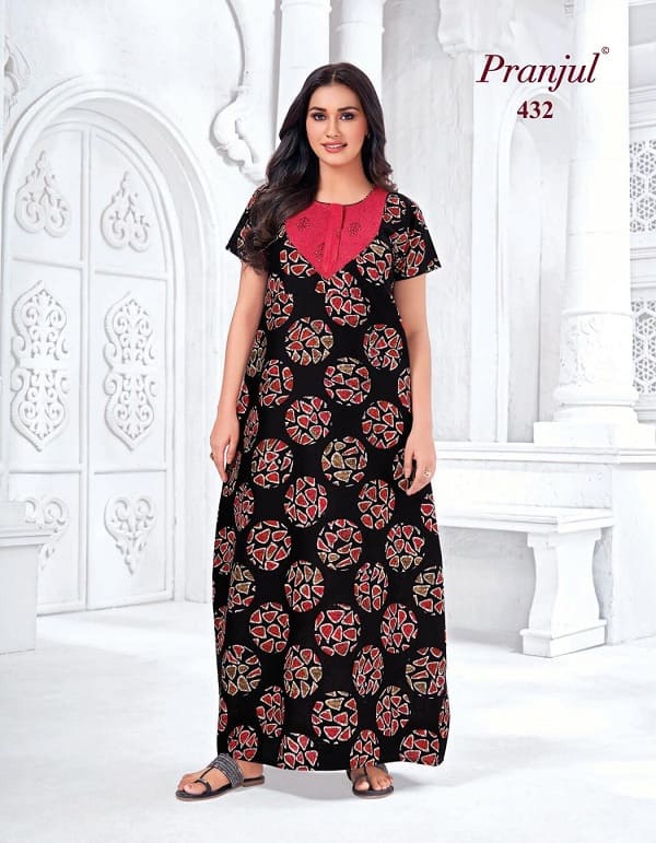 Pranjul Pragati Nighties Vol 6 Cotton Nighties For Women