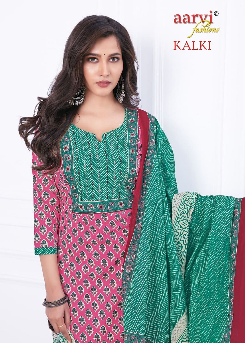 Aarvi Kalki Vol 1 Heavy Cotton Afghani Readymade Dress Collection