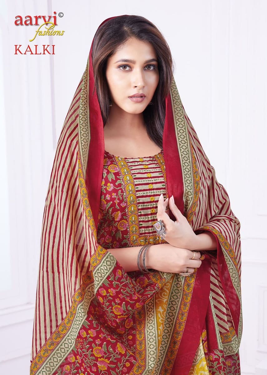 Aarvi Kalki Vol 1 Heavy Cotton Afghani Readymade Dress Collection