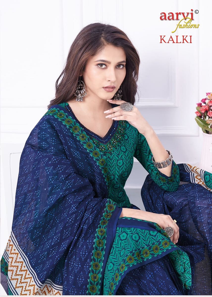 Aarvi Kalki Vol 1 Heavy Cotton Afghani Readymade Dress Collection