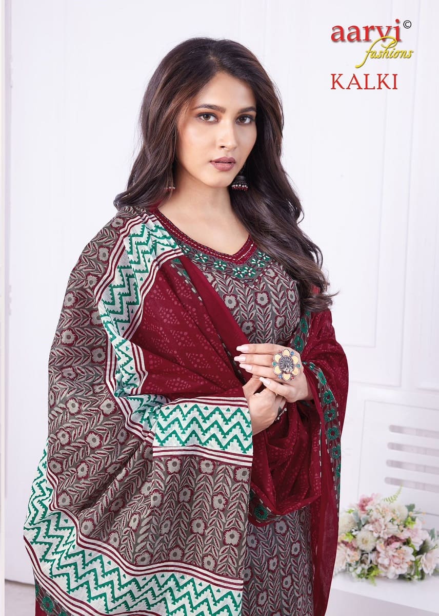 Aarvi Kalki Vol 1 Heavy Cotton Afghani Readymade Dress Collection