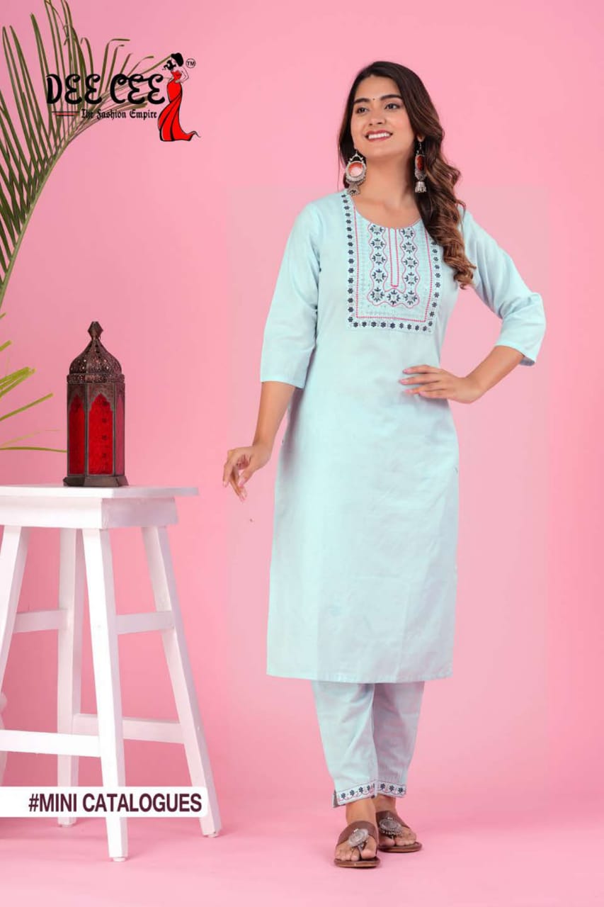 Deecee Miss India Cotton Ready Made Dress Collection