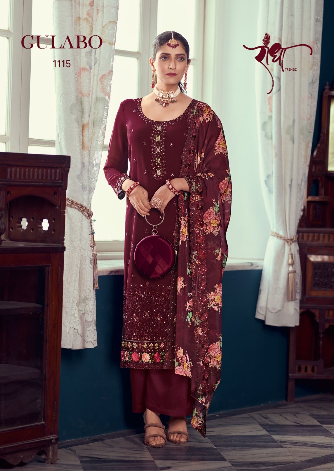 Radha Gulabo Georgette Heavy Designer Salwar Suit Collection