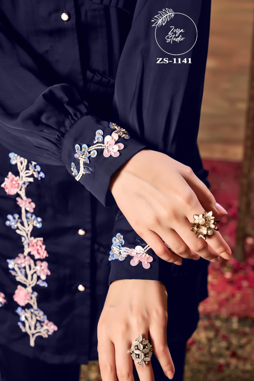 Zoya Studio Zs 1141 Designer Stylish Co Ord Set Collection