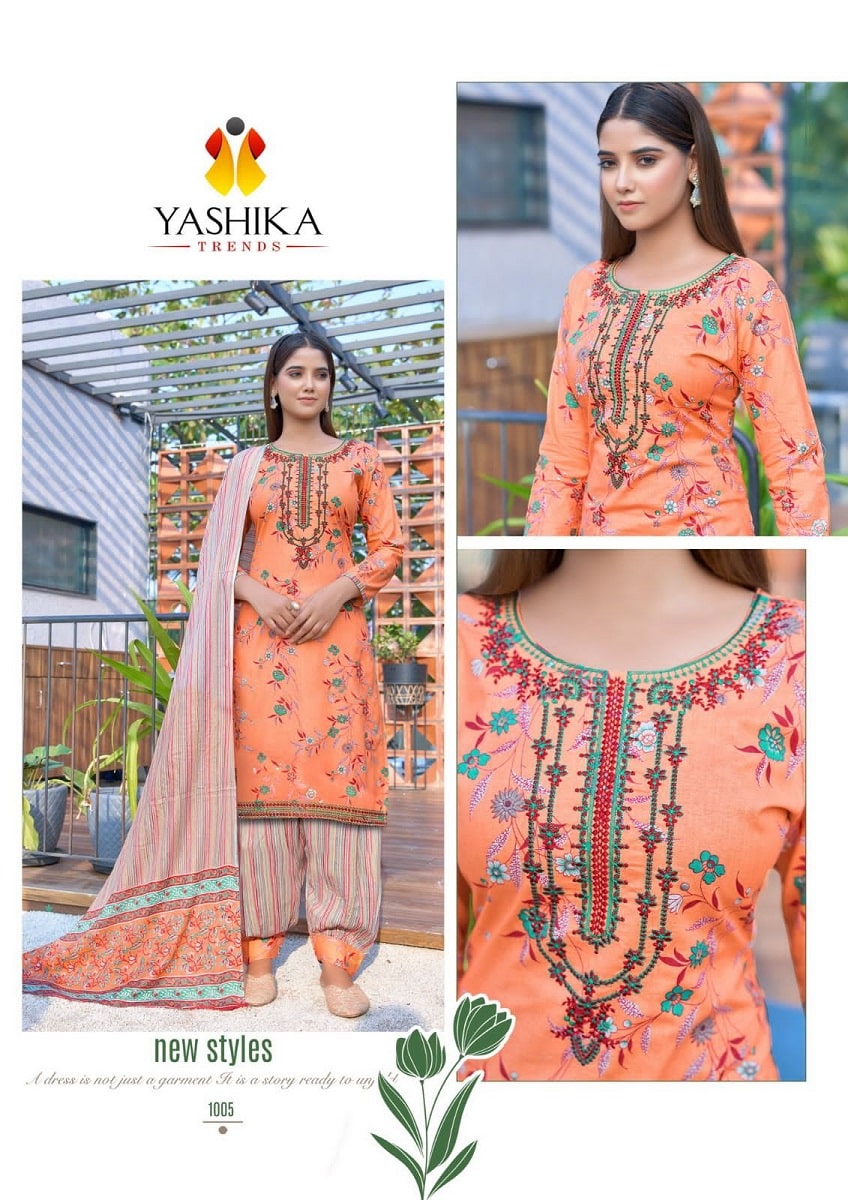 Yashika Guzarish Exclusive Cotton Dress Material Collection