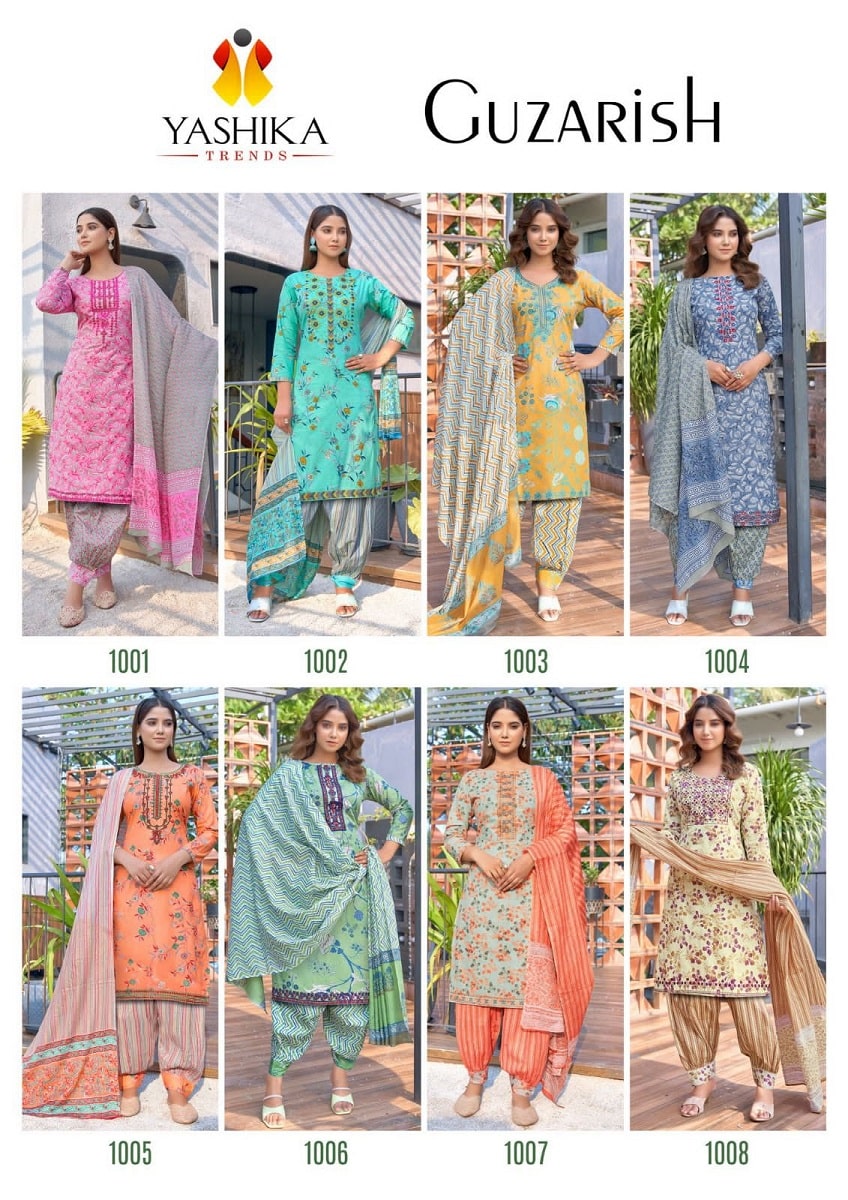 Yashika Guzarish Exclusive Cotton Dress Material Collection