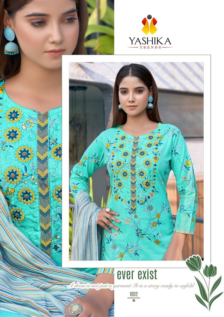 Yashika Guzarish Exclusive Cotton Dress Material Collection
