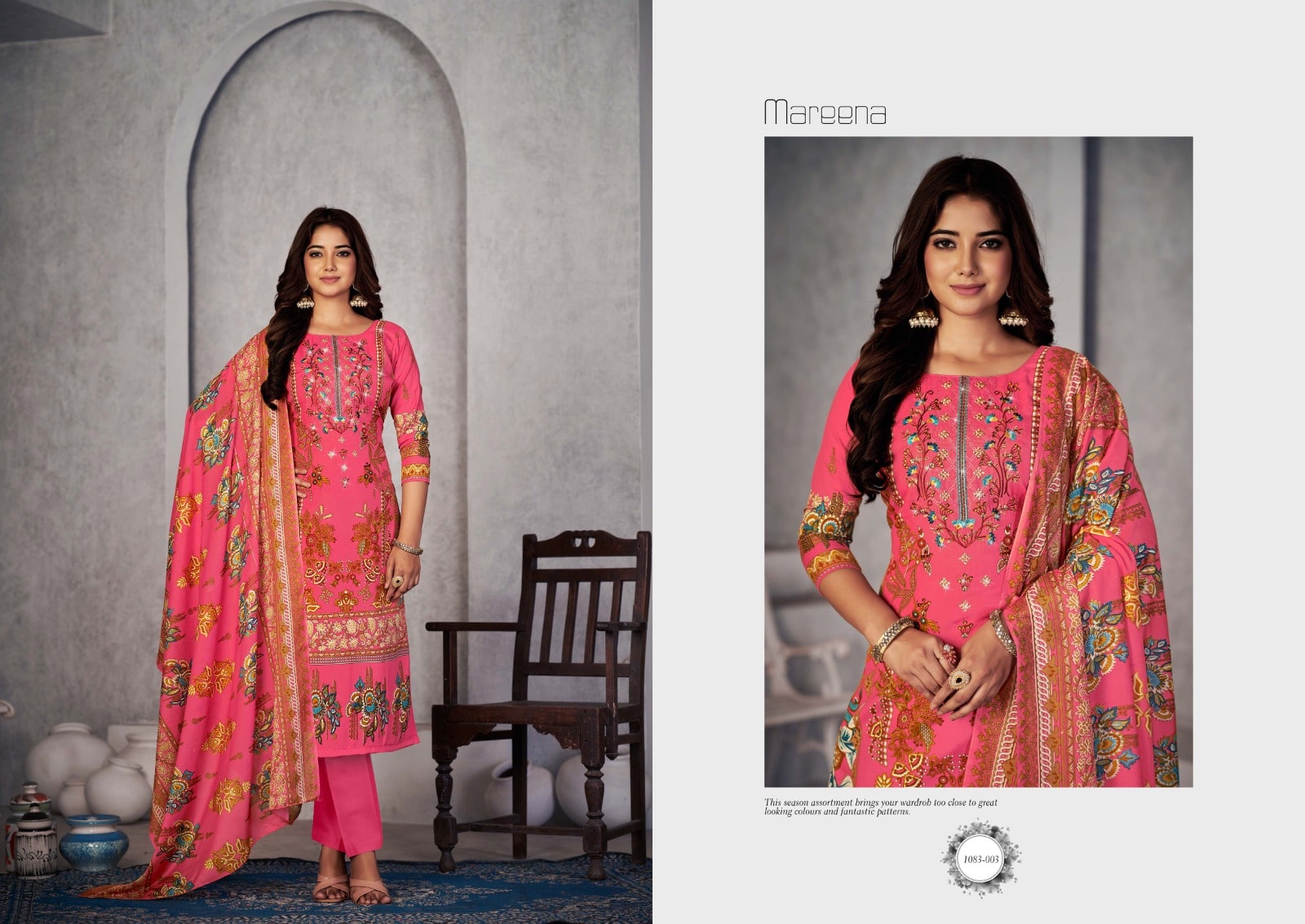 Romani Mareena Vol 17 Exclusive Soft Cotton Dress Material Collection