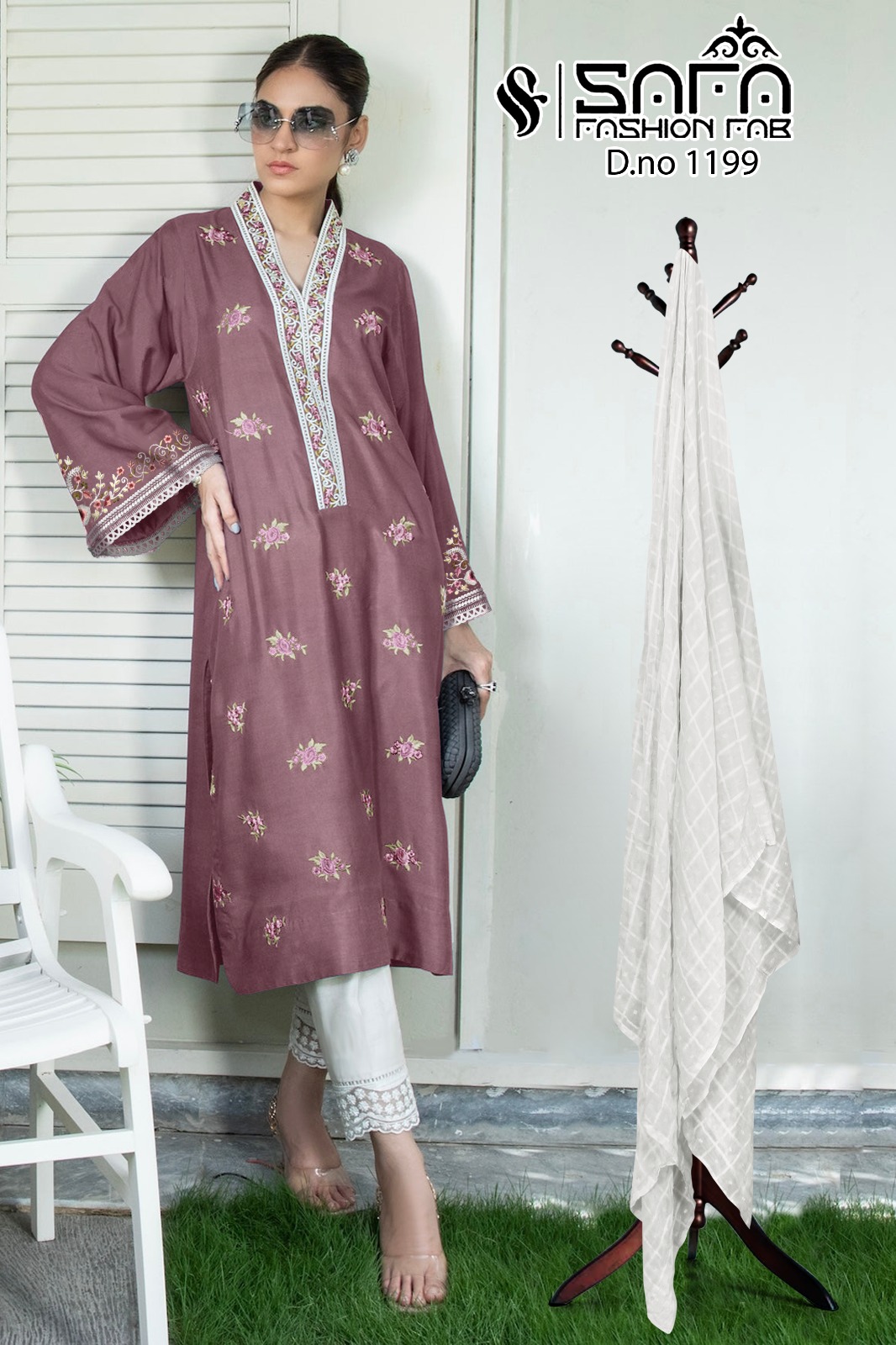 Safa Fashion Fab 1199 Readymade Pakistani Salwar Suits Collection