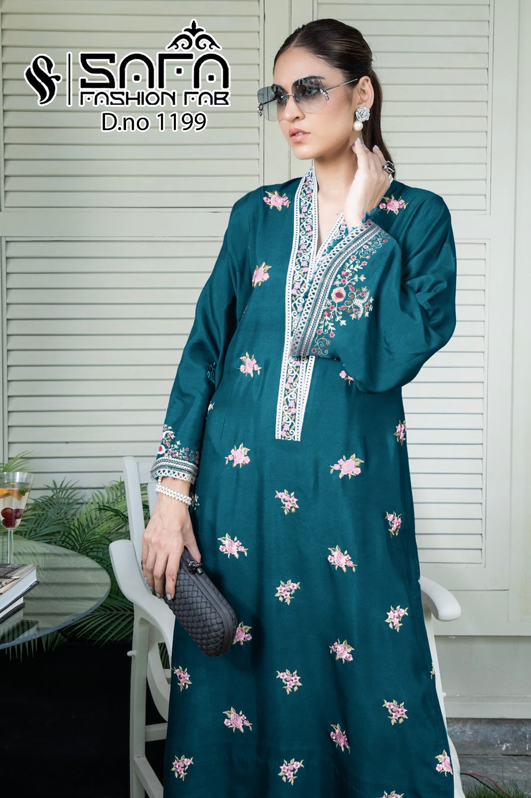 Safa Fashion Fab 1199 Readymade Pakistani Salwar Suits Collection
