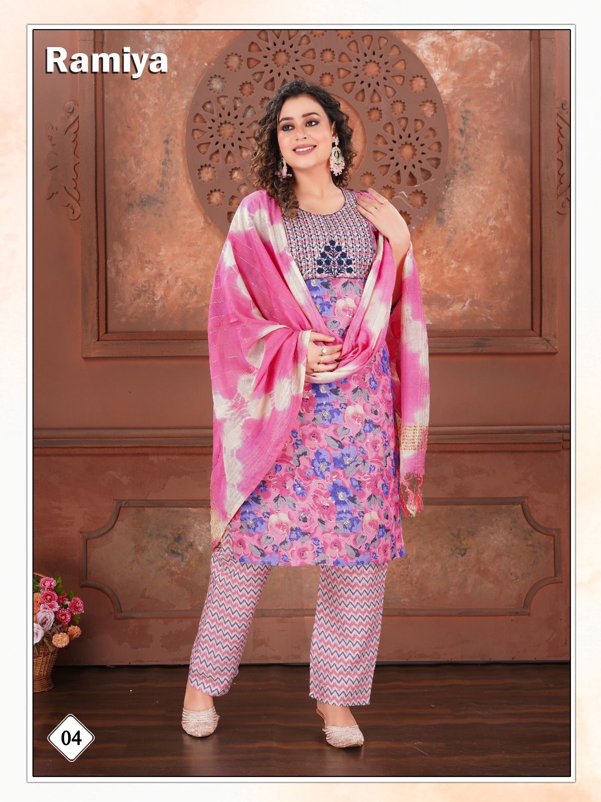 Golden Ramiya Vol 1 Regular Wear Readymade Dress Collection