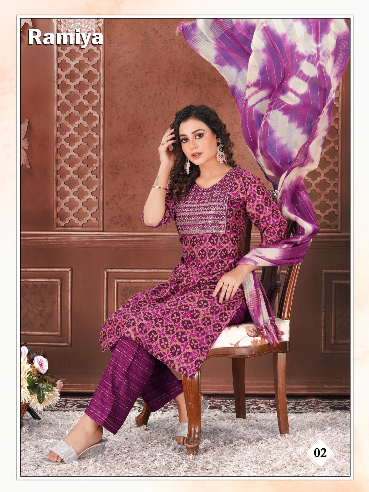 Golden Ramiya Vol 1 Regular Wear Readymade Dress Collection