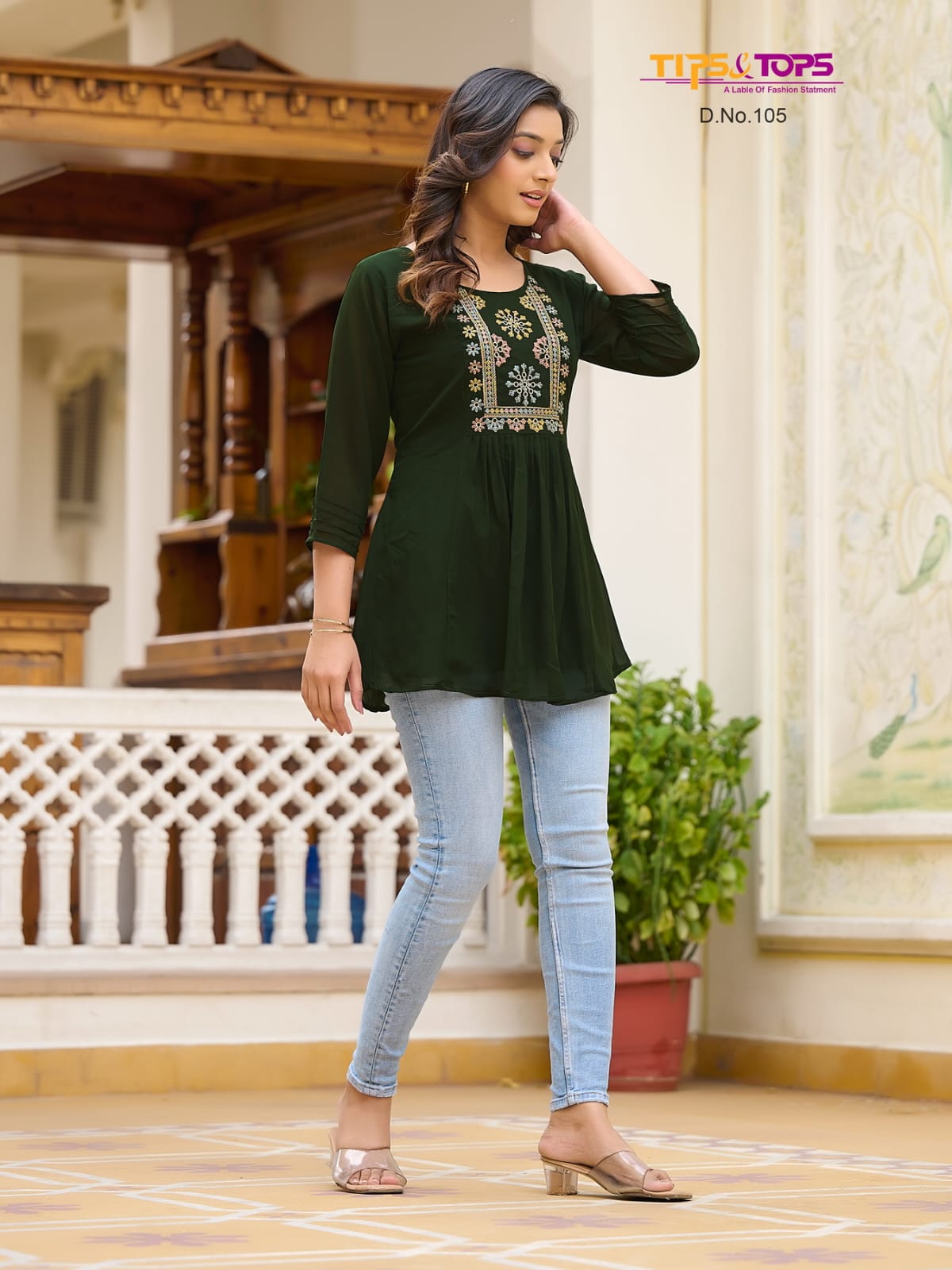 Tips And Tops Glamour Vol 1 Stylish Western Tops Collection