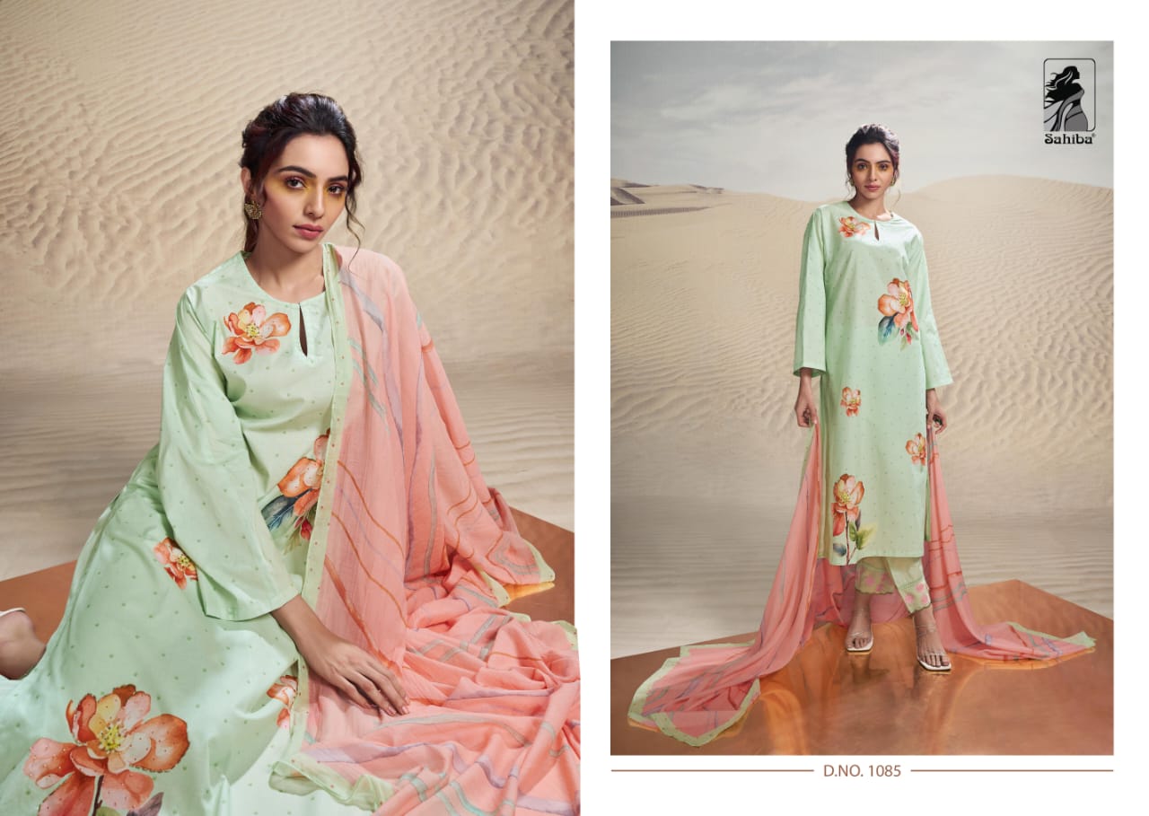 Sahiba Neishi Pure Cotton Digital Print Salwar Kameez Collection