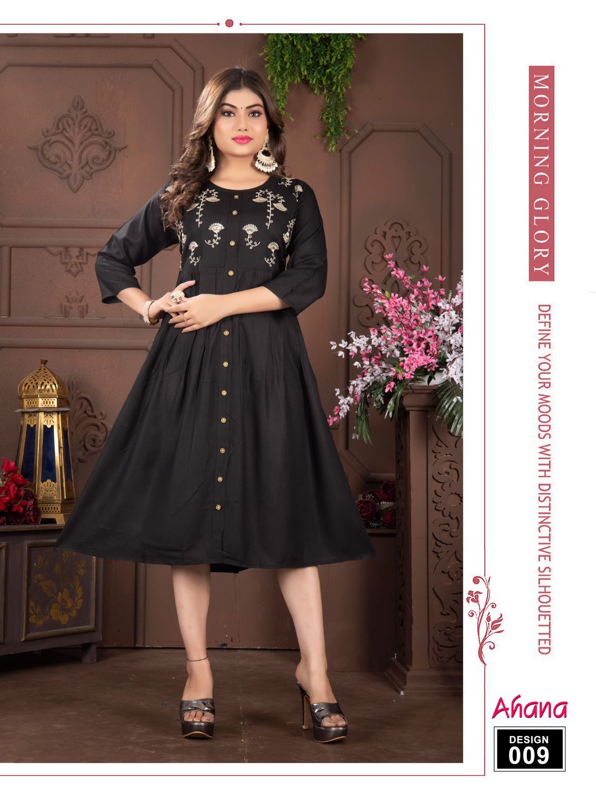 Trendy Ahana Vol 1 Embroidery Kurti Collection