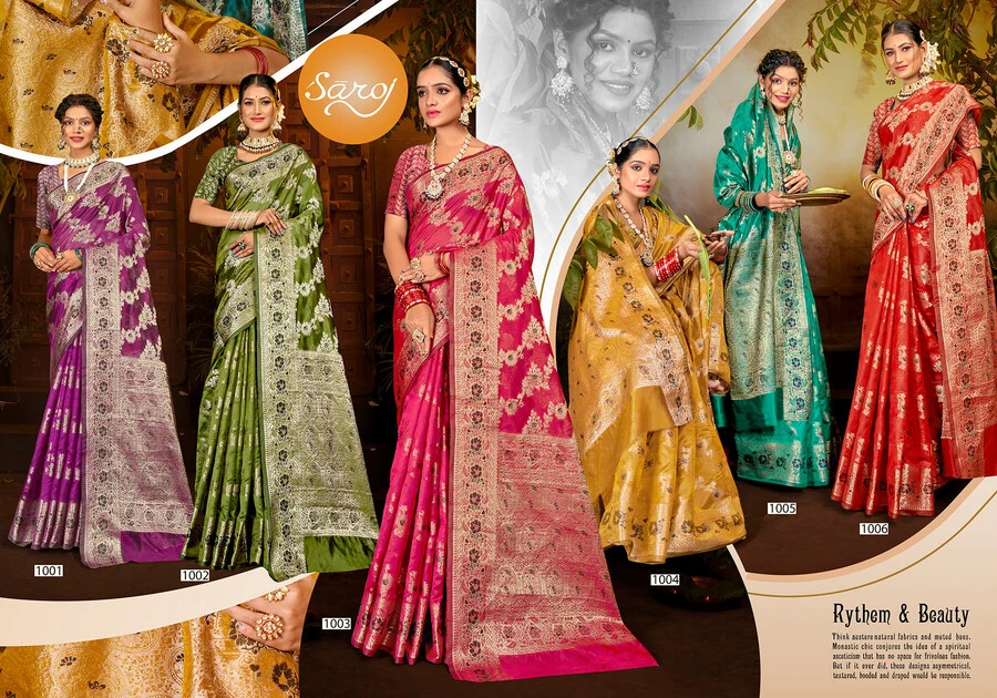 Saroj Haar Shringar Vol 6 Wedding Silk Saree Collection