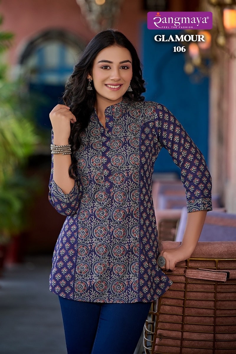 Rangmaya Glamour Soft Cotton Ladies Top Collection