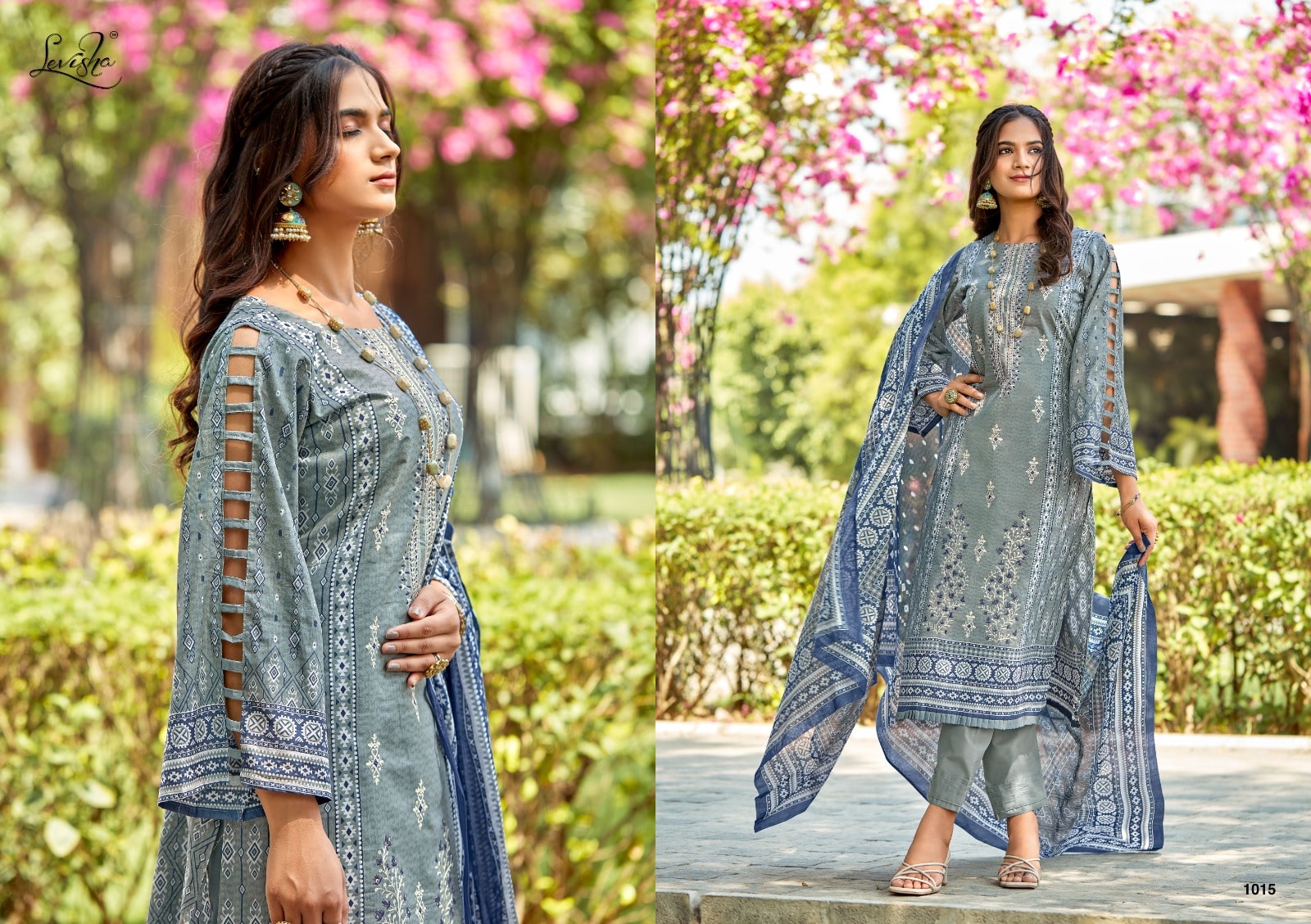 Levisha Sana Samiya Exclusive Cotton Printed Dress Material