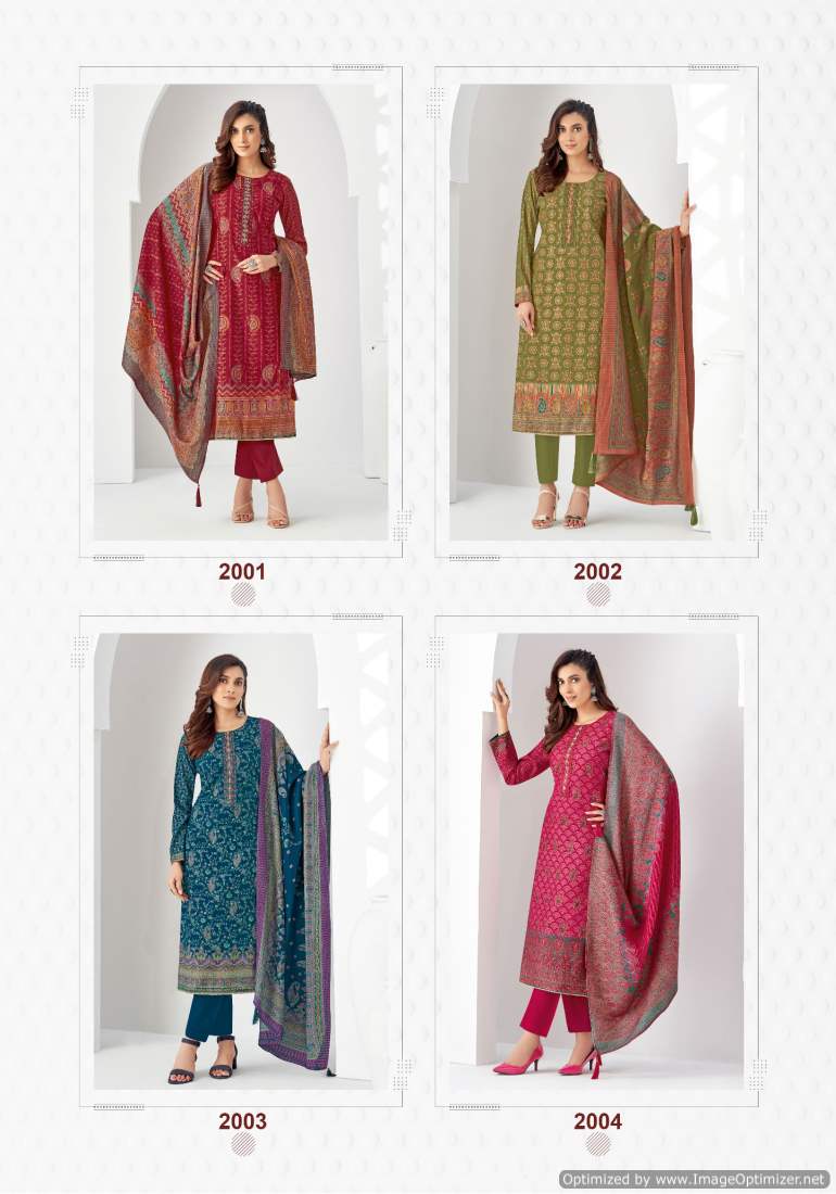 Suryajyoti Pushpa Vol 2 Embroidery Daily Wear Dress Material Collection