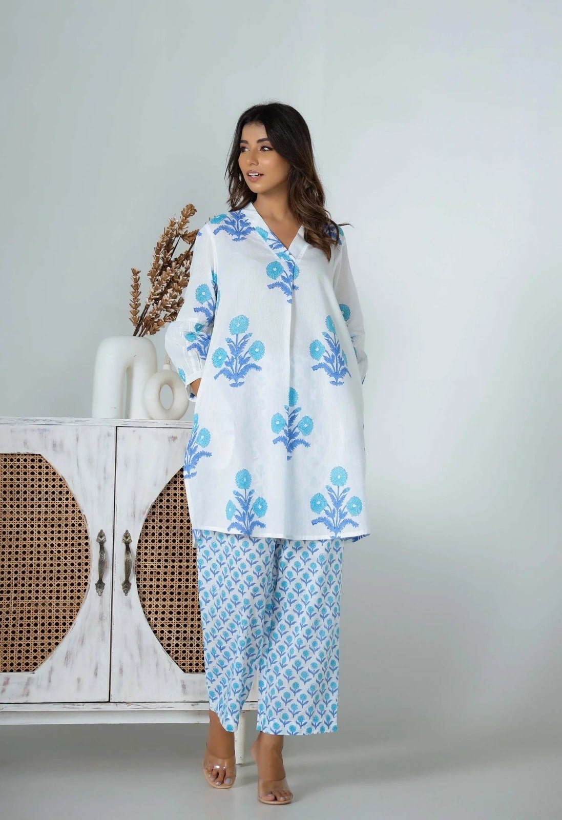 Nemisha 3 Cotton Fancy Western Co Ord Set Collection