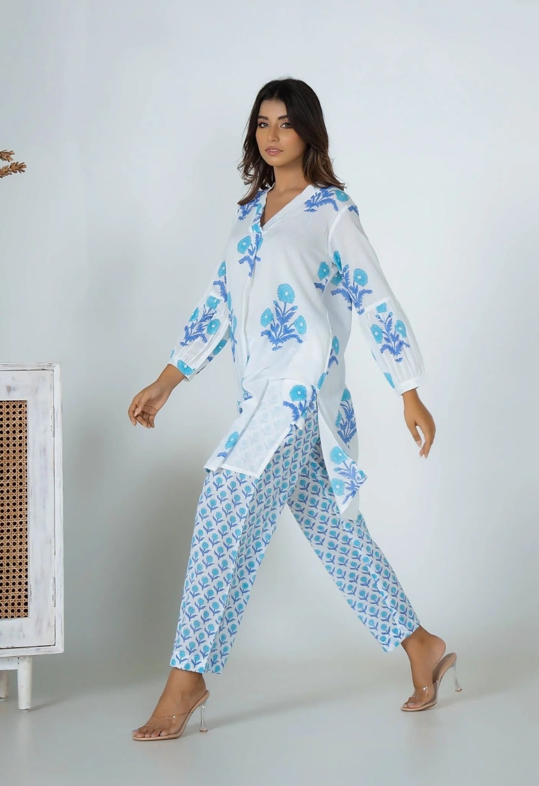 Nemisha 3 Cotton Fancy Western Co Ord Set Collection