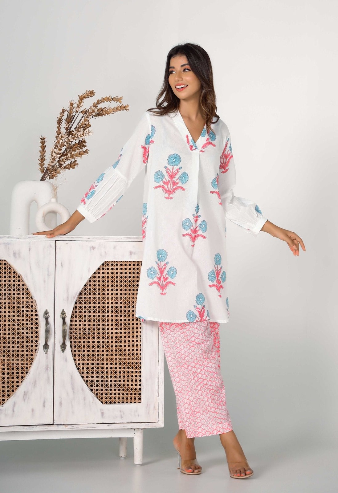 Nemisha 3 Cotton Fancy Western Co Ord Set Collection
