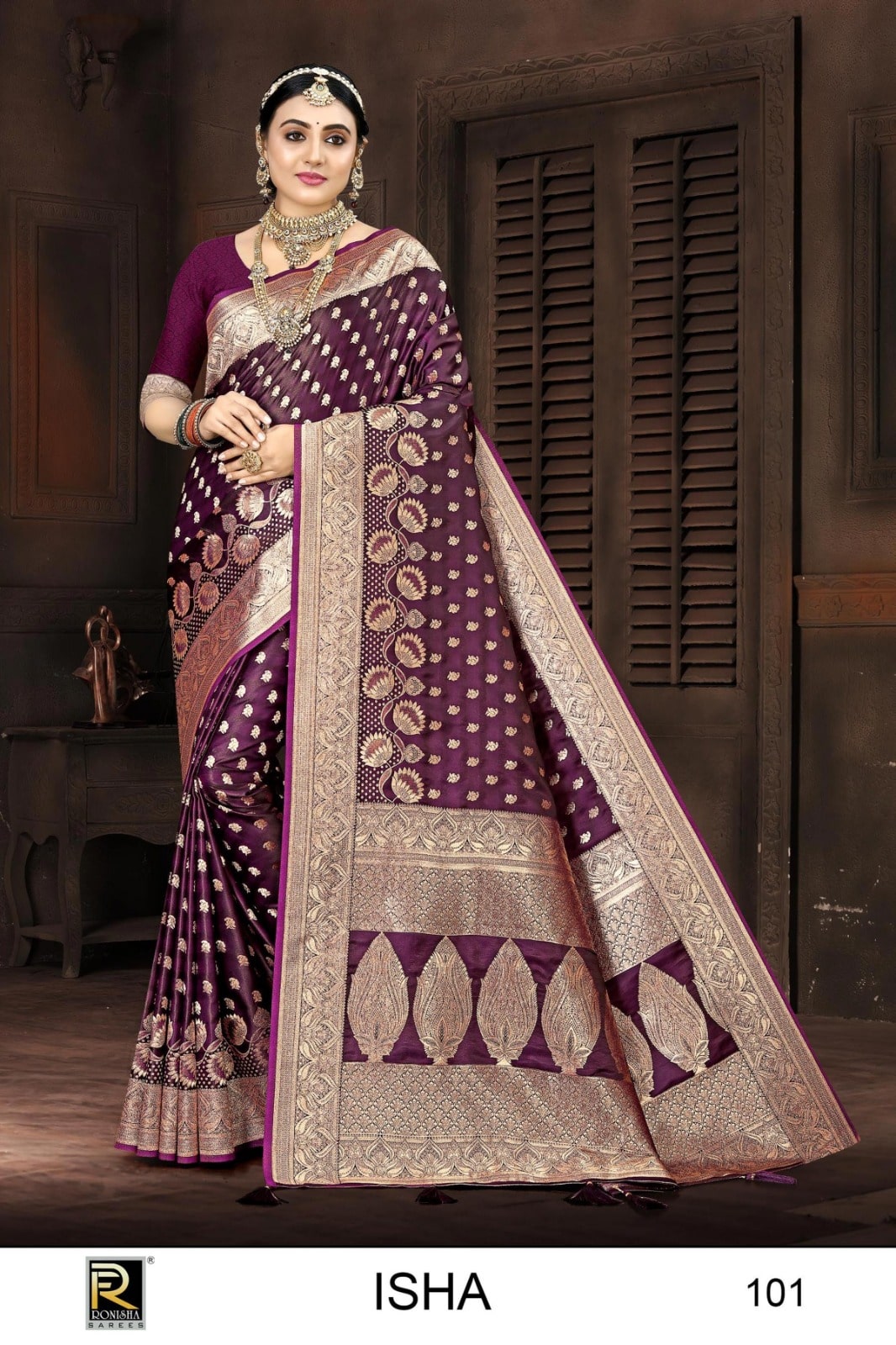 Ronisha Isha Banarasi Silk Saree Collection