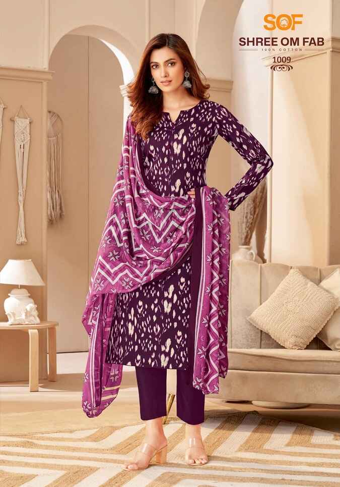 Sof Nayraa Vol 1 Soft Cotton Printed Dress Material
