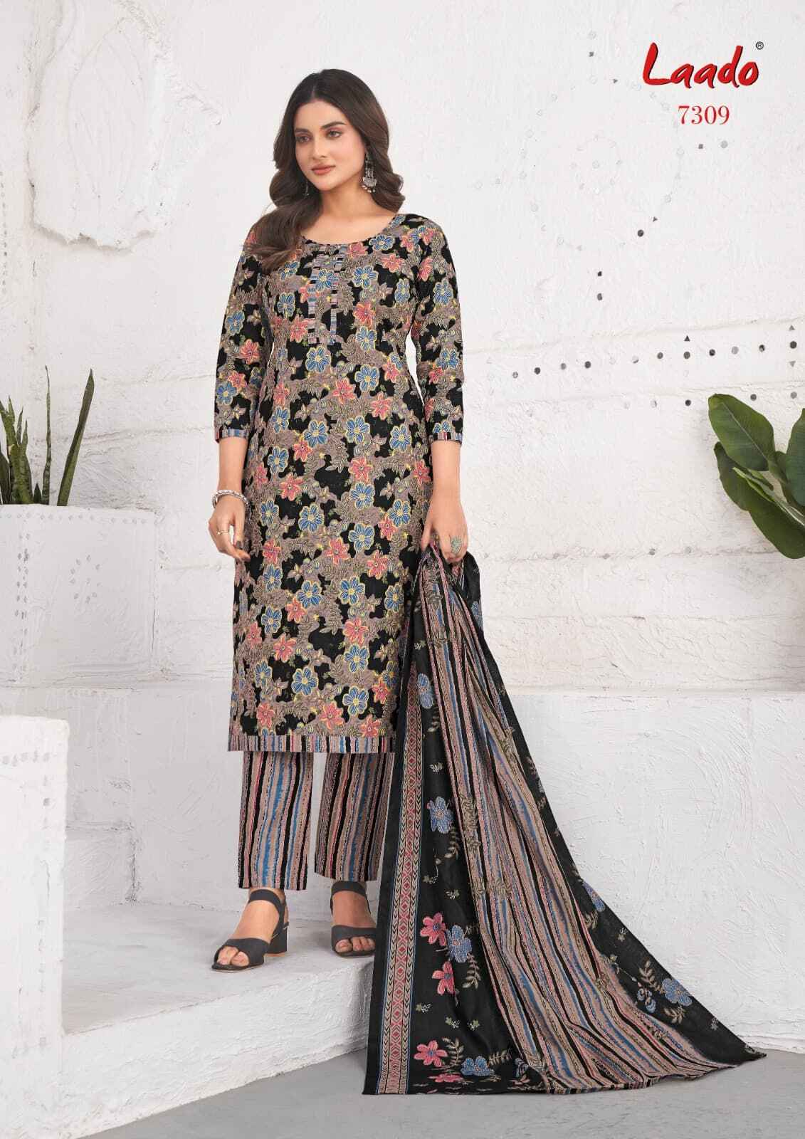 Laado Vol 73 Printed Dress Material Collection