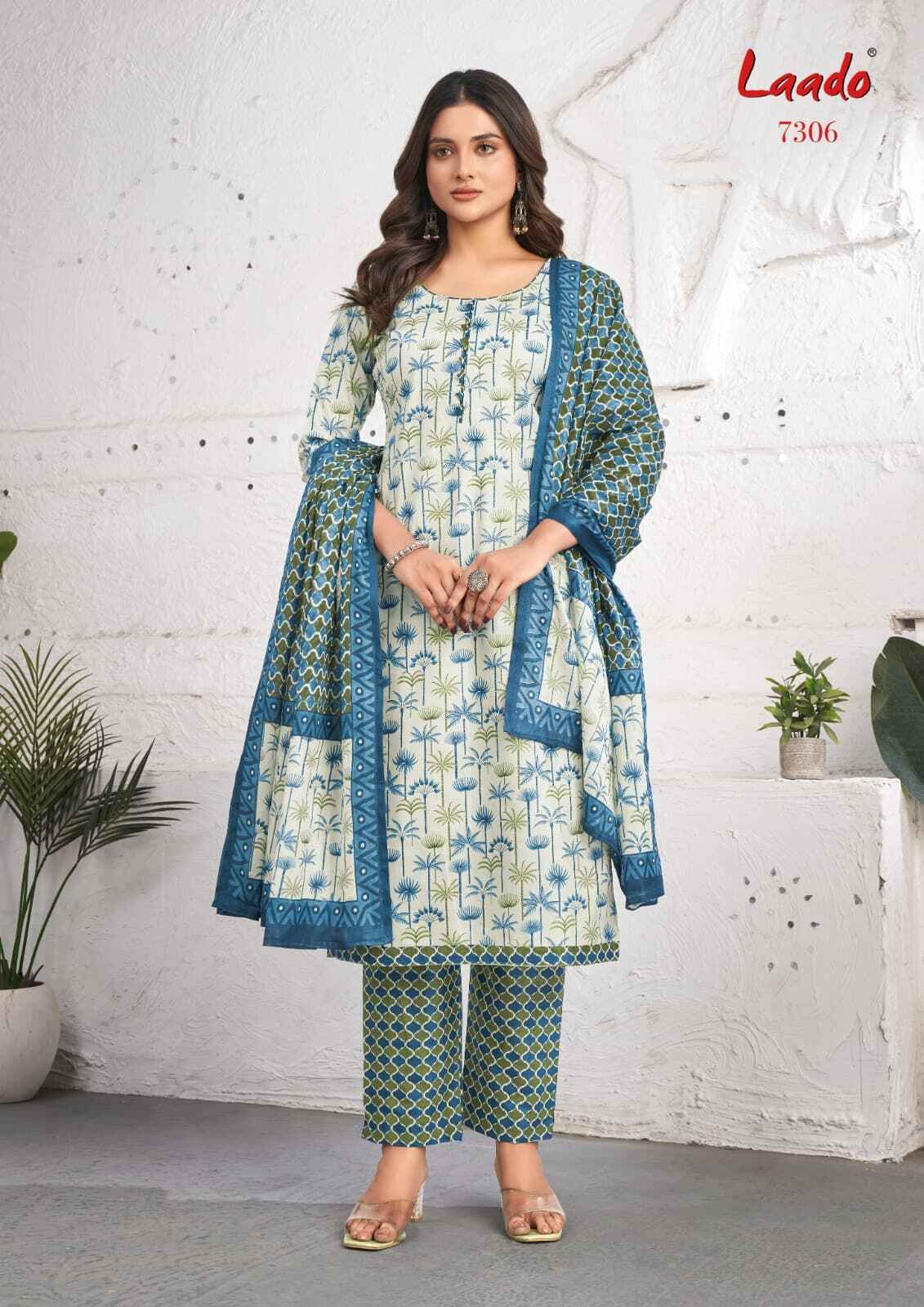 Laado Vol 73 Printed Dress Material Collection