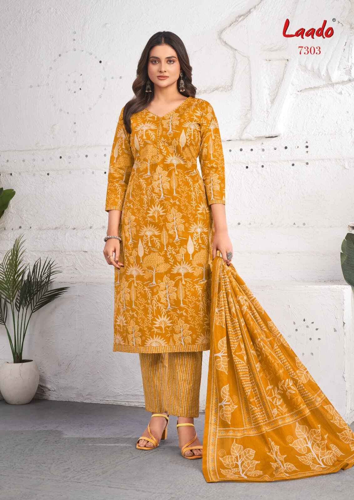 Laado Vol 73 Printed Dress Material Collection