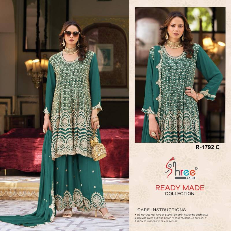 Shree R 1792 Pakistani Ready Made Salwar Suits Collection