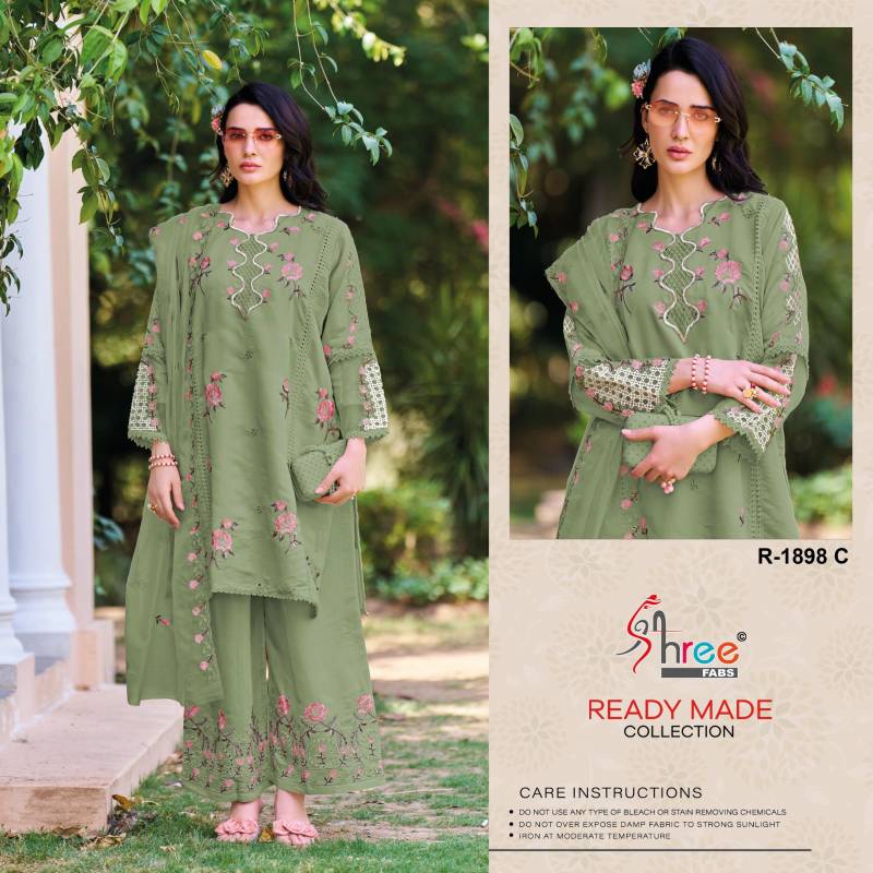 Shree R 1898 Pakistani Ready Made Salwar Kameez Collection